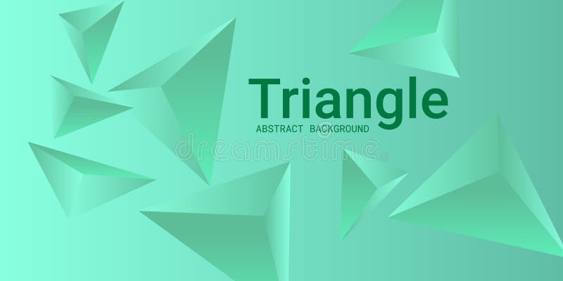 Triangle Background. Abstract Composition of Triangular Pyramids Stock ...