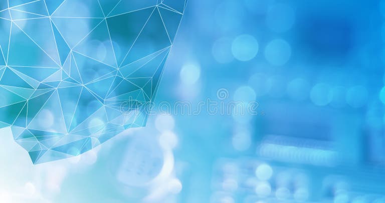 Triangle Background Layout, Abstract Shapes Algorithm Stock ...