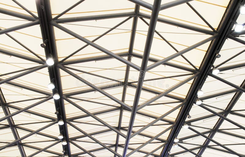 The triangle beam stock image. Image of building, alloy - 8957713