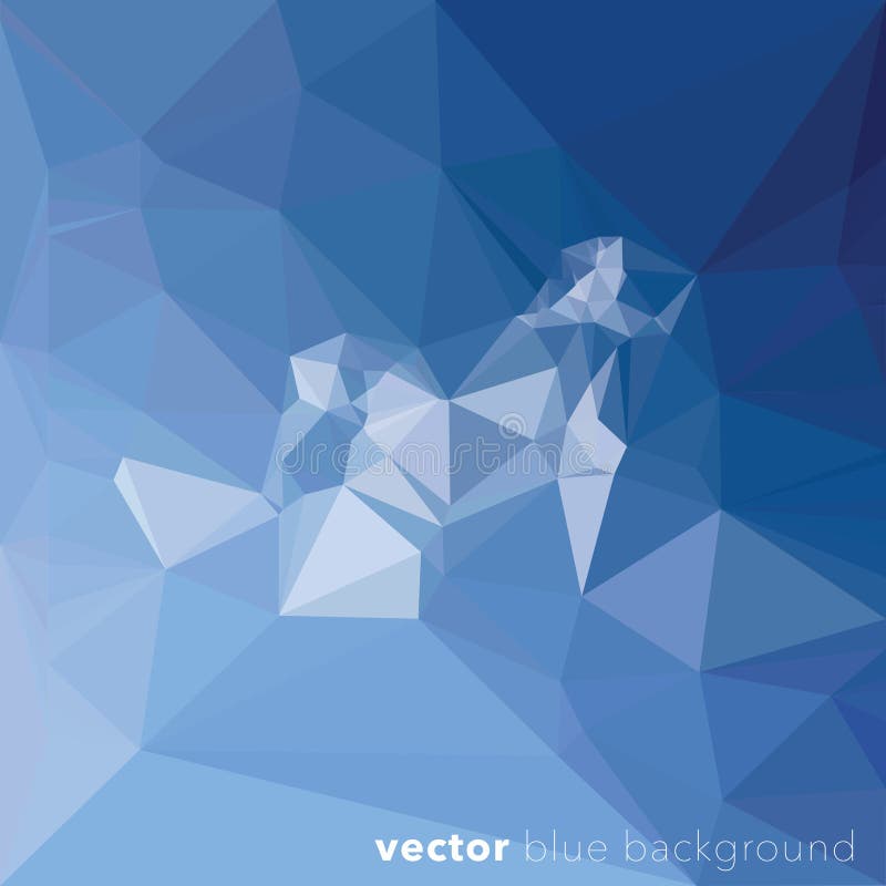 Triangle blue back stock vector. Illustration of background - 239502196