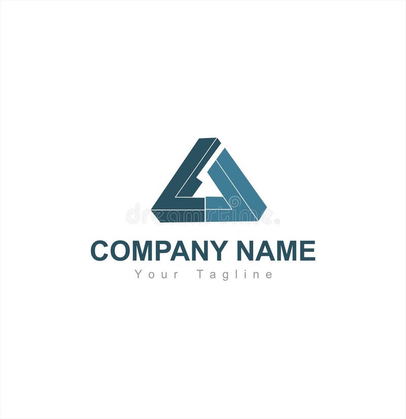 Triangle company logo stock vector. Illustration of create - 99089718