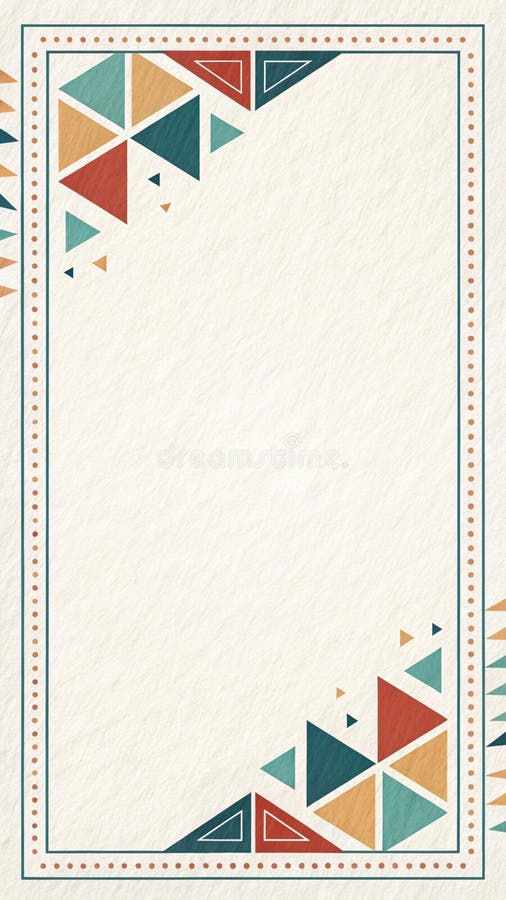 Triangle Border Paper Texture Sharp and Dynamic Stock Illustration ...