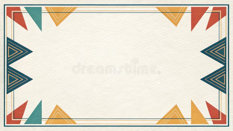 Triangle Border Paper Texture Sharp and Dynamic Stock Illustration ...