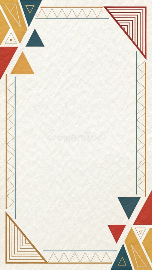 Triangle Border Paper Texture Sharp and Dynamic Stock Illustration ...
