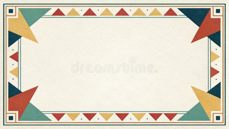Triangle Border Paper Texture Sharp and Dynamic Stock Illustration ...
