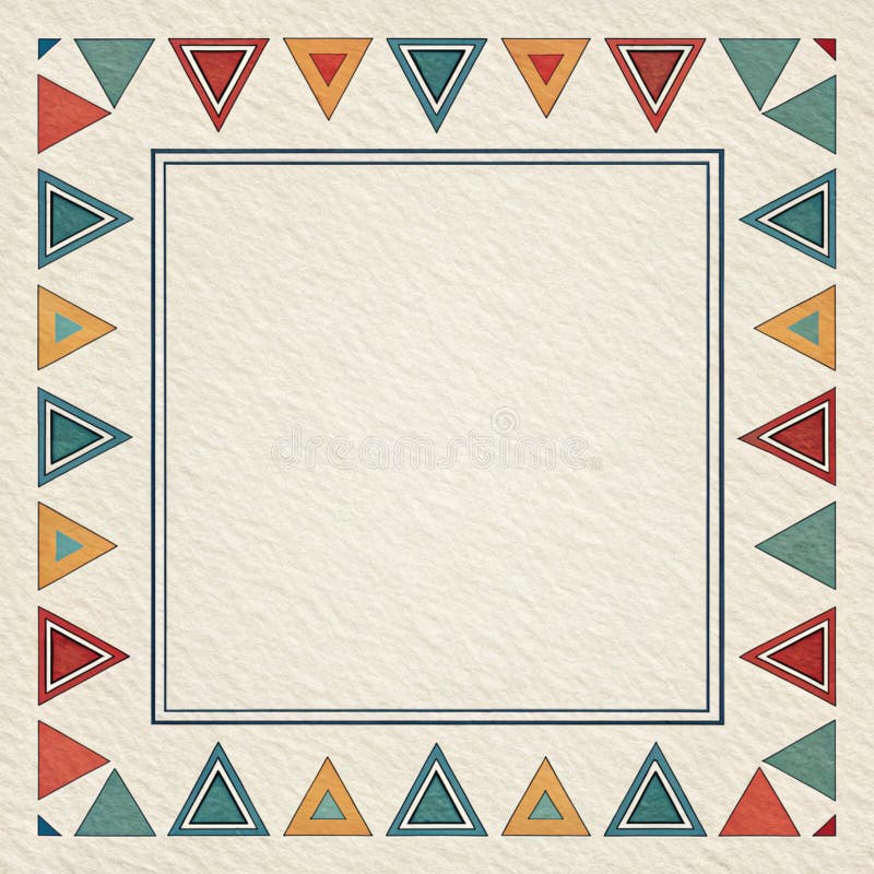 Triangle Border Paper Texture Sharp and Dynamic Stock Illustration ...