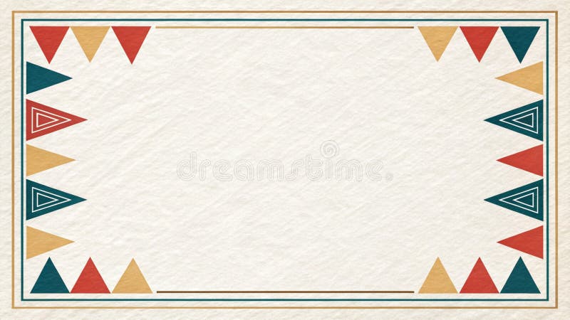 Triangle Border Paper Texture Sharp and Dynamic Stock Illustration ...