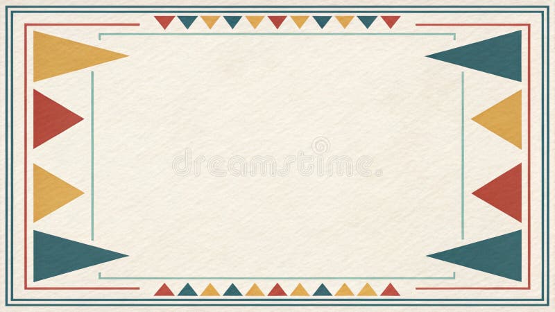Triangle Border Paper Texture Sharp and Dynamic Stock Illustration ...