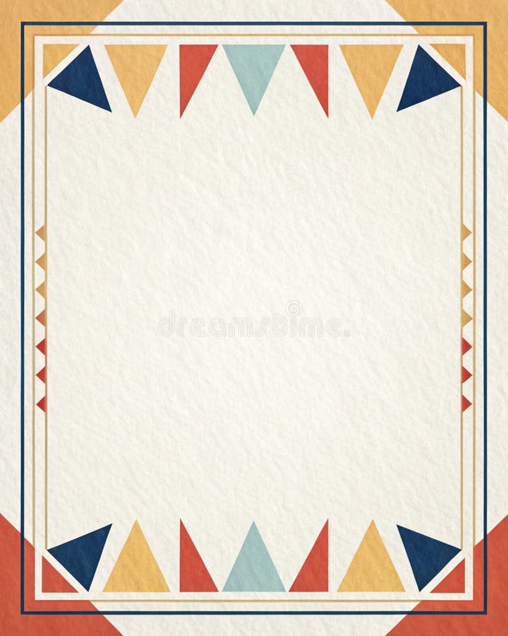 Triangle Border Paper Texture Sharp and Dynamic Stock Illustration ...