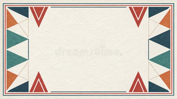 Triangle Border Paper Texture Sharp and Dynamic Stock Illustration ...
