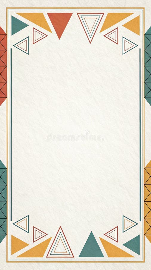 Triangle Border Paper Texture Sharp and Dynamic Stock Illustration ...