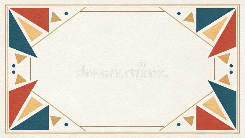Triangle Border Paper Texture Sharp and Dynamic Stock Illustration ...