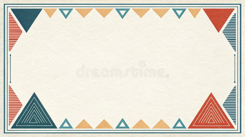 Triangle Border Paper Texture Sharp and Dynamic Stock Illustration ...