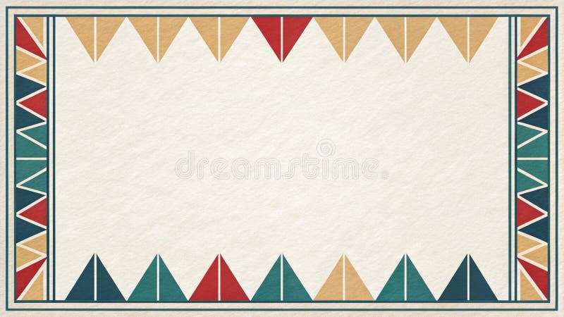 Triangle Border Paper Texture Sharp and Dynamic Stock Illustration ...