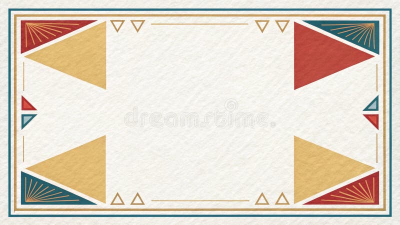Triangle Border Paper Texture Sharp and Dynamic Stock Illustration ...