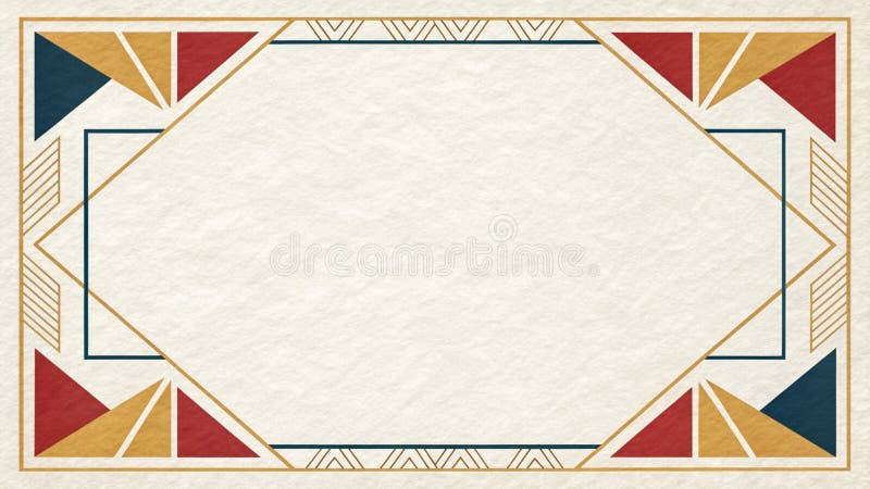 Triangle Border Paper Texture Sharp and Dynamic Stock Illustration ...