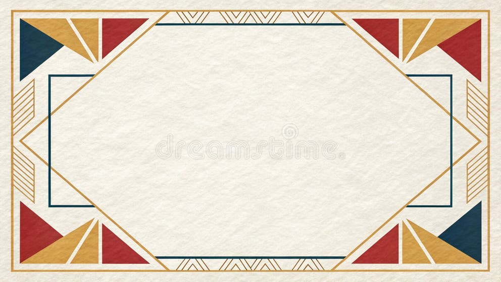 Triangle Border Paper Texture Sharp and Dynamic Stock Illustration ...