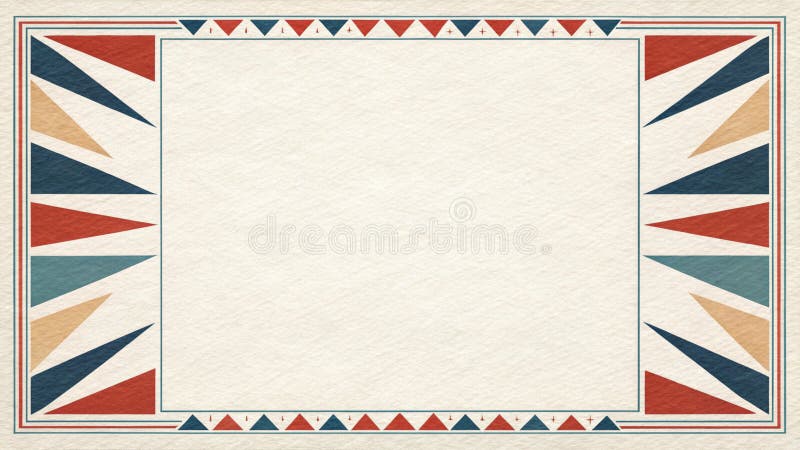 Triangle Border Paper Texture Sharp and Dynamic Stock Illustration ...