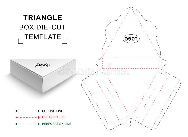 Burger Box Die Cut Template, Packaging Die Cut Template, 3d Box ...