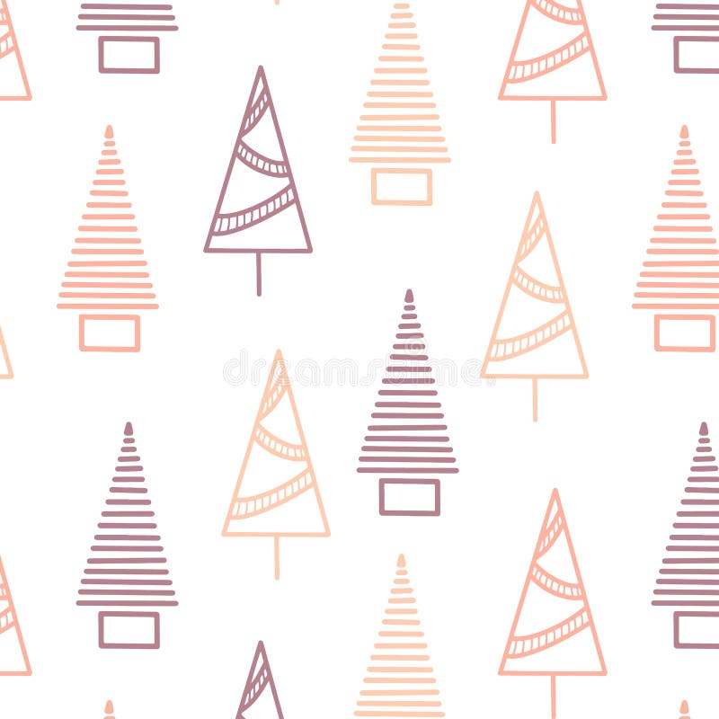 Seamless Triangle Pine Tree Pattern Stock Illustrations – 702 Seamless Triangle Pine Tree ...