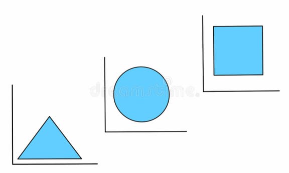 Triangle, Circle and Square. Stock Vector - Illustration of vector ...