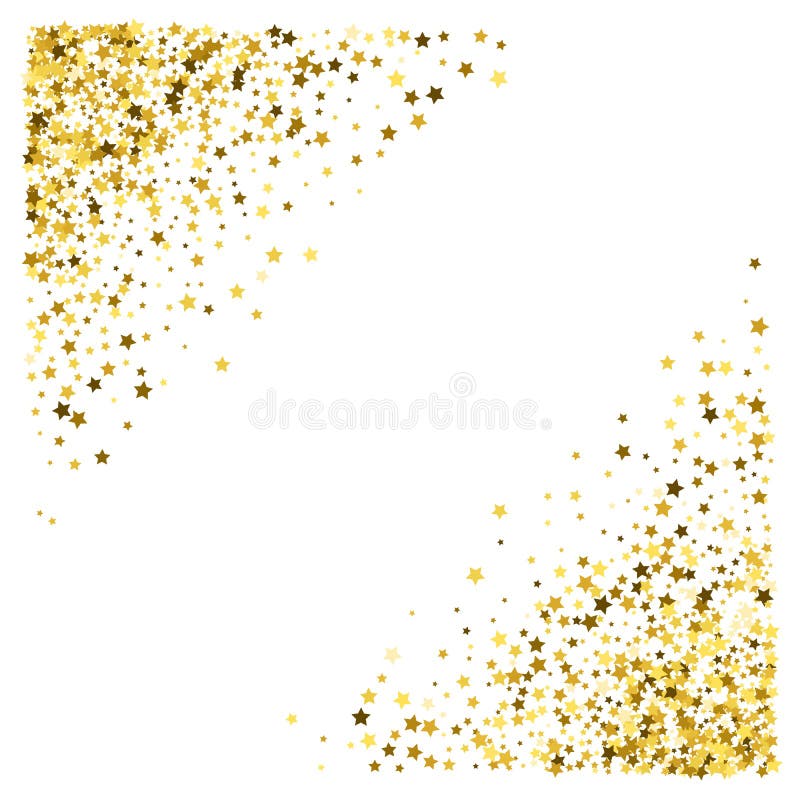 Frame or border of stars stock vector. Illustration of christmas ...
