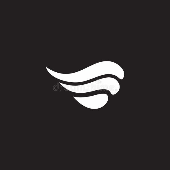 Triangle Curves Winds Smoke Logo Vector Stock Vector - Illustration of ...