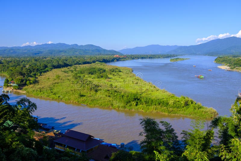 Triangle D'or Dans Thailadn Du Nord Image stock - Image du cadre, opium ...