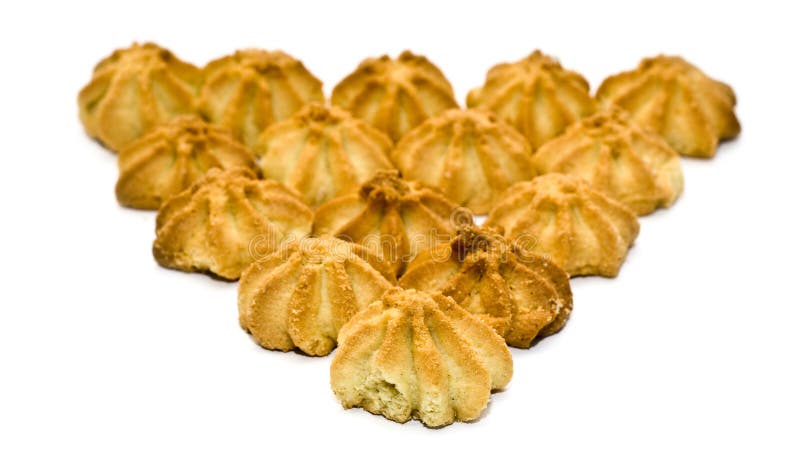 Triangle de biscuit image stock. Image du petit, nourriture - 7375239