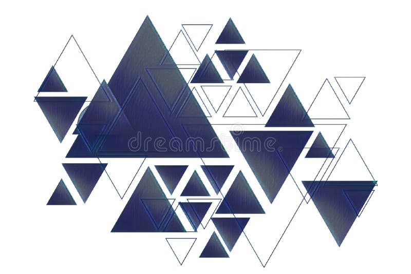 Triangle design background stock illustration. Illustration of ...