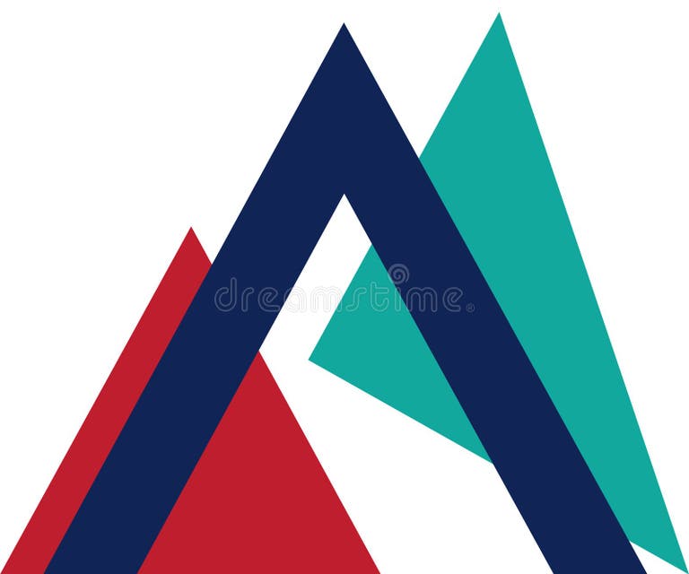 Triangle Design Element stock vector. Illustration of division - 83343032