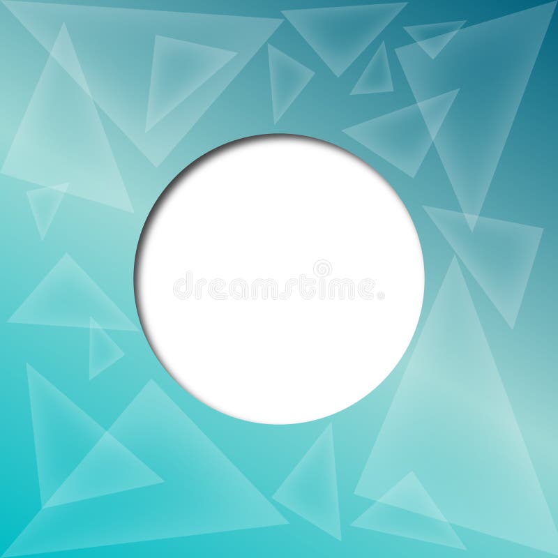 Triangle Design Illustration. Abstract Frame of Triangle Vector Graphic ...