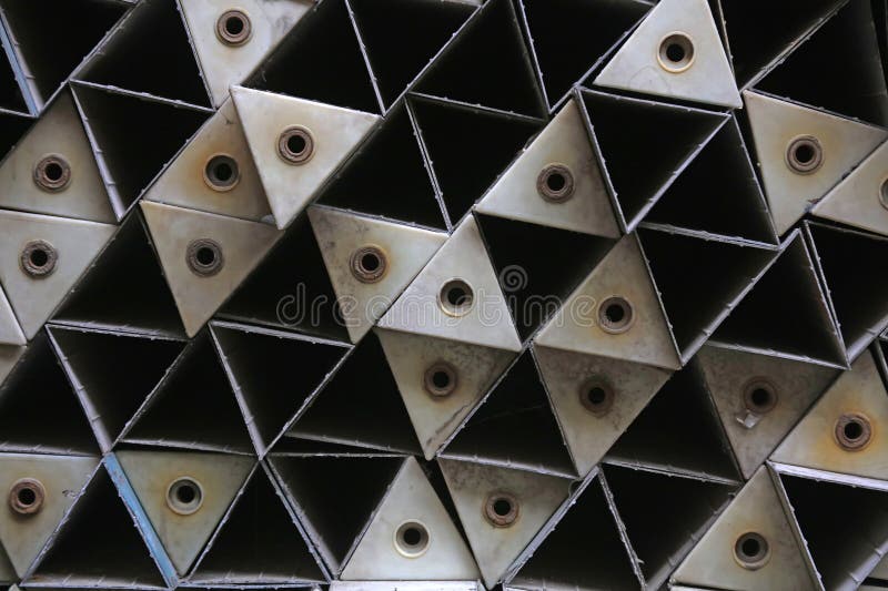 Triangle Device Stack Together Stock Photo - Image of accumulation ...