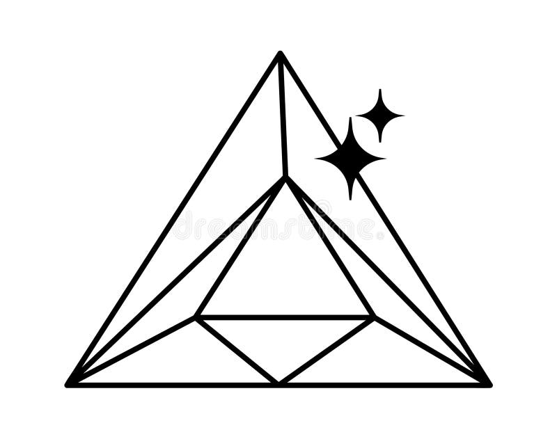 Triangle Diamond Geometric Motifs Pattern Background Texture Stock ...