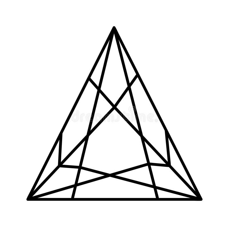 Triangle Diamond Geometric Motifs Pattern Background Texture Stock ...