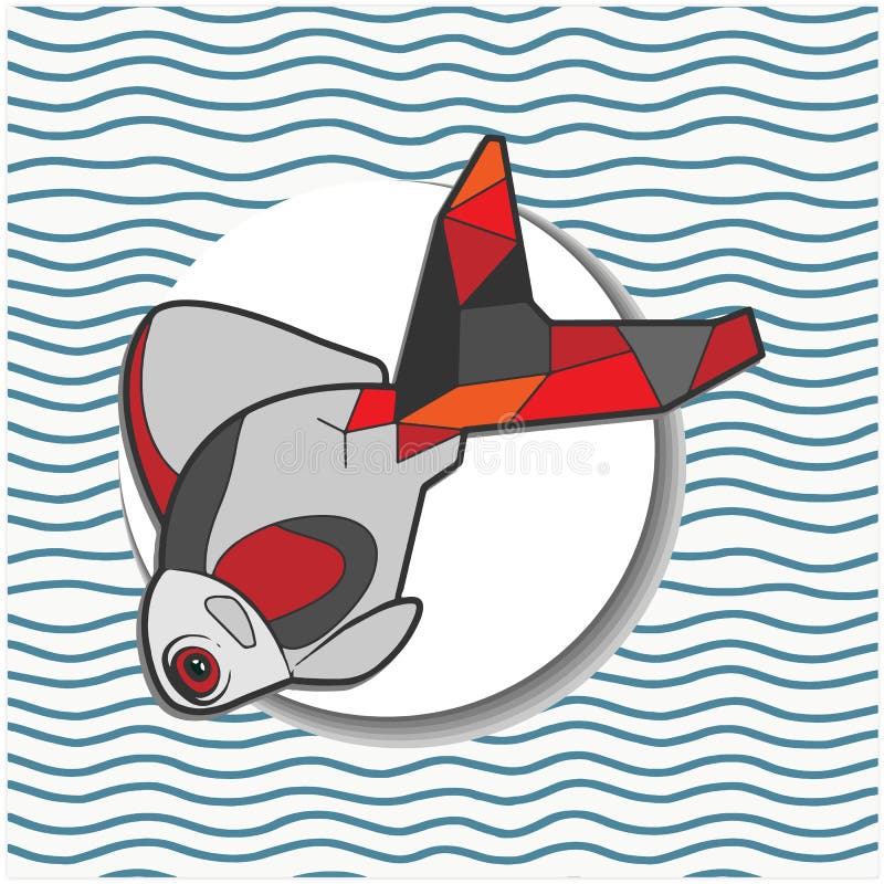 Triangle Fish Stock Illustrations – 3,966 Triangle Fish Stock ...