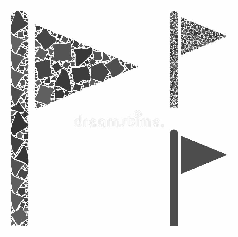 Triangle pointer stock illustration. Illustration of product - 33062742