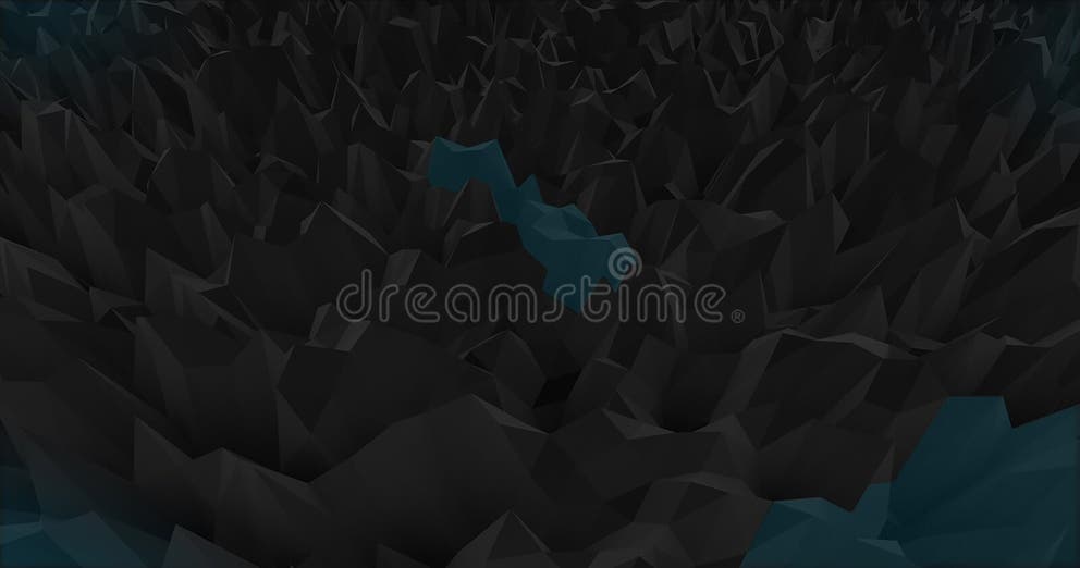 Triangle Formation. Abstract Digital Illustration Art. Triangular ...