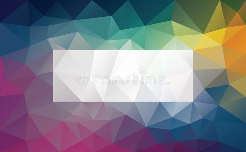 Triangle frame color stock vector. Illustration of frame - 125441163