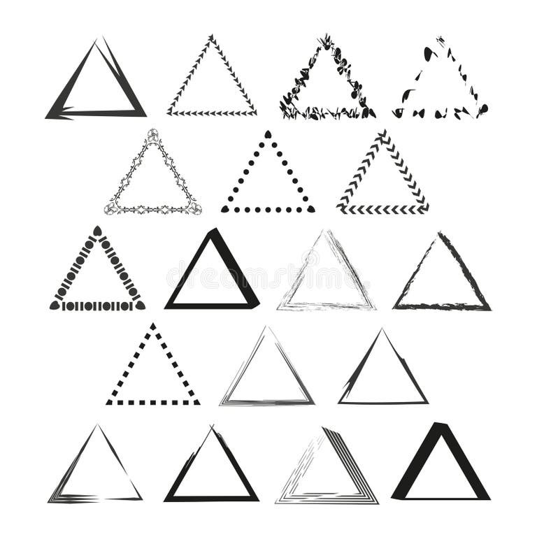 Triangle Frame Border Stock Illustrations – 32,093 Triangle Frame ...
