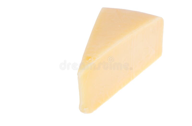 Triangle fromage isolé image stock. Image du cheddar - 240433161