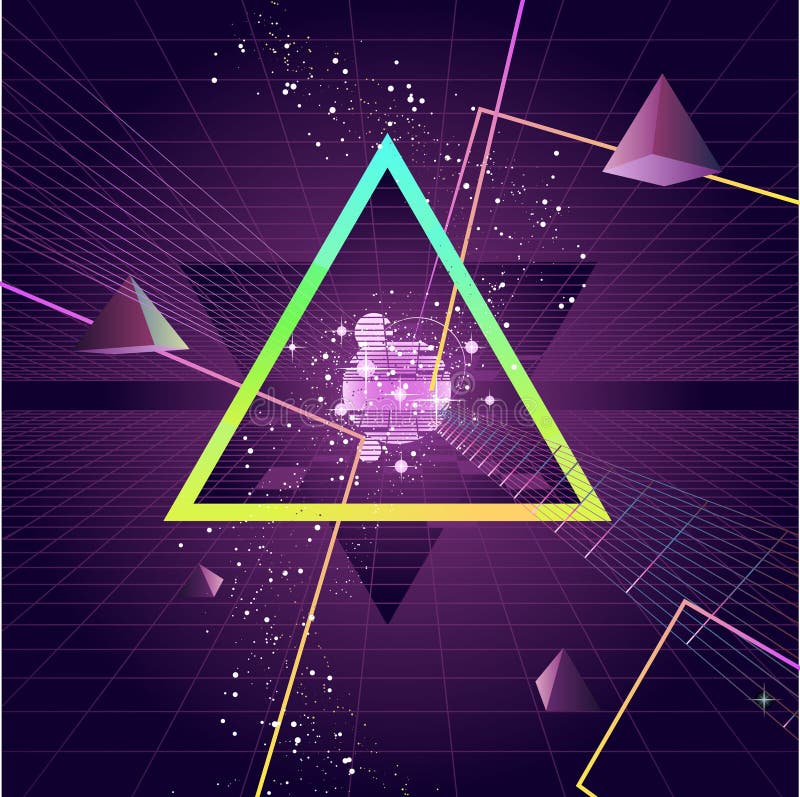 Funky Triangle Stock Illustrations – 19,386 Funky Triangle Stock ...