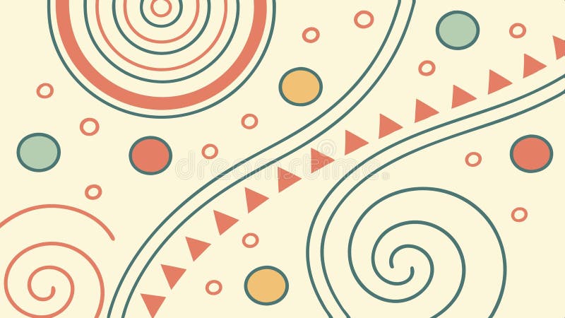 Triangle Geometric Pattern Abstract Design Element Vector Design Generative Ai Stock