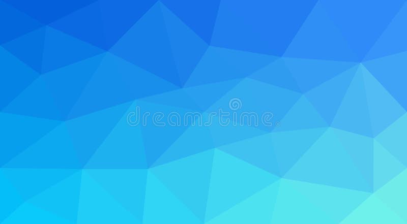 Triangle Gradient Blue Abstract Background Stock Illustration ...