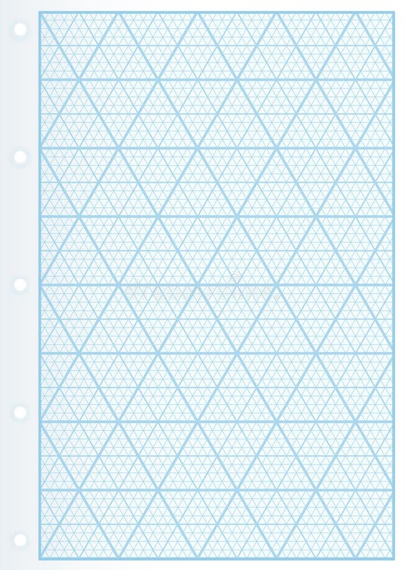 Triangle Graph Paper. stock vector. Illustration of abstract - 210635591