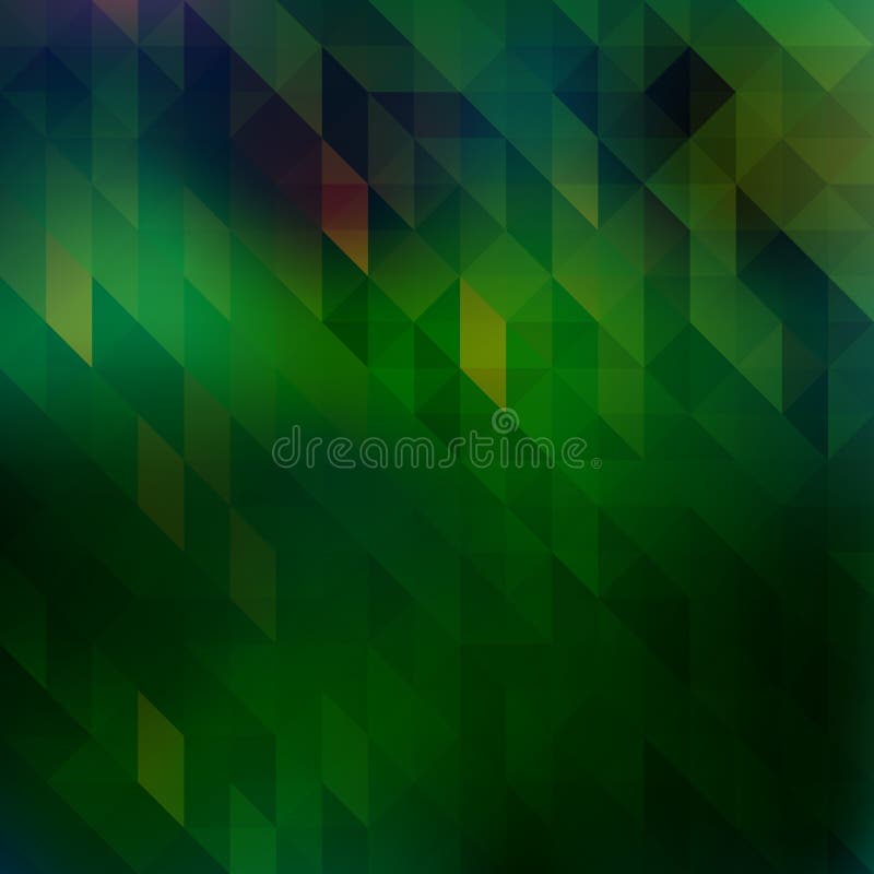 Triangle green stock vector. Illustration of natural - 81367499