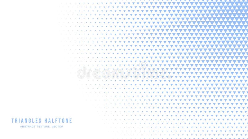 Triangle Half Tone Geometrical Pattern Radial Border White Blue ...
