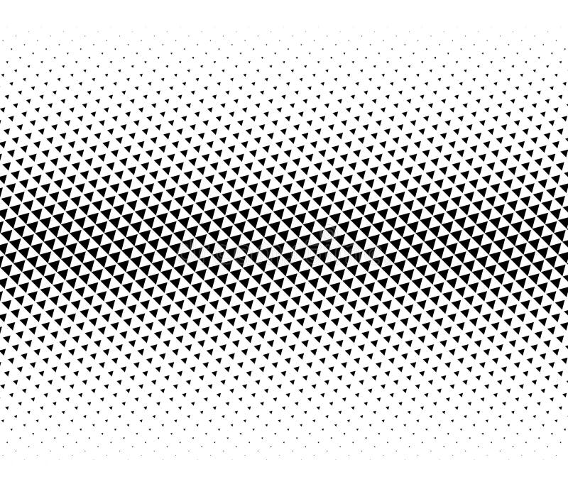 Triangle Halftone Texture Pattern Geometric Angular Vector Design
