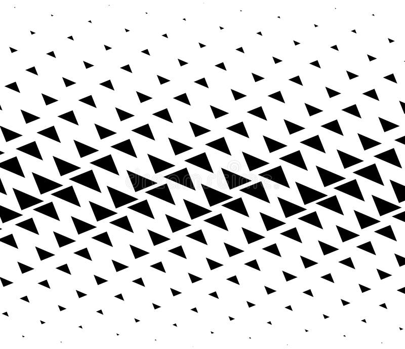 Triangle Halftone Texture, Pattern. Geometric, Angular Vector Design ...