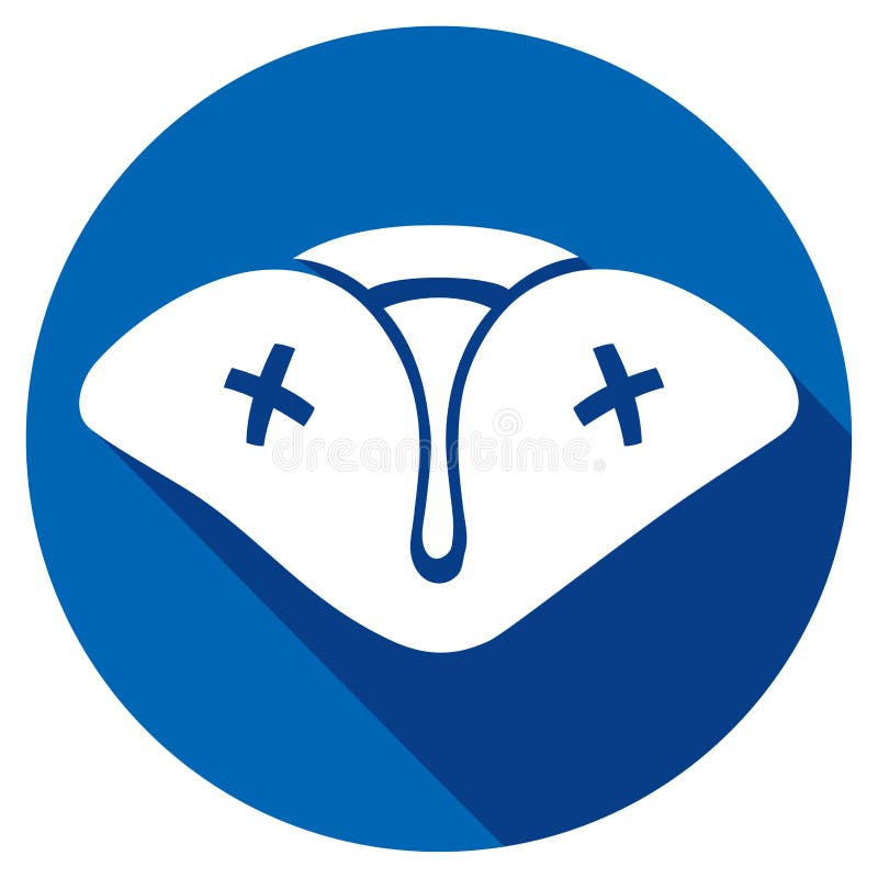 Triangle Hat Flat Icon Vector Illustration Stock Vector - Illustration ...